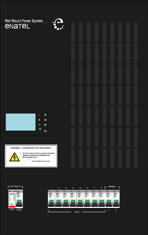 Image 2 - Enatel Modular Wall Mount PSW Range - Power On Australia ...