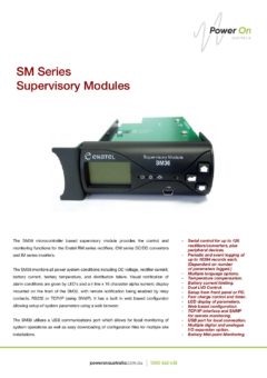 POA_SM Series Supervisory Modules v2 | Power On Australia | Power ...